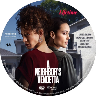 A Neighbor's Vendetta [DVD] [DISC ONLY] [2023] - Seaview Square Cinema
