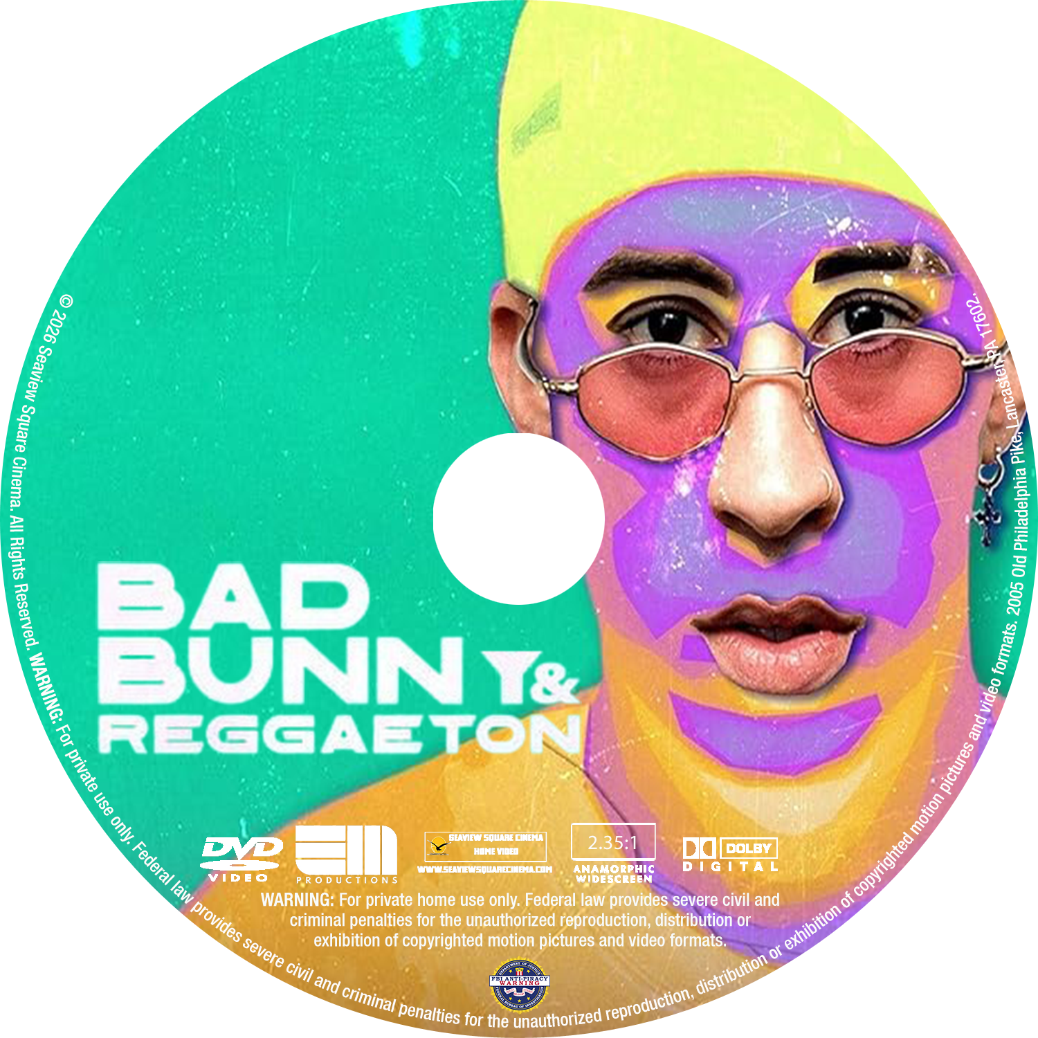 Bad Bunny & Reggaeton (2024) – Music Documentary MOD DVD (Region‑Free ...