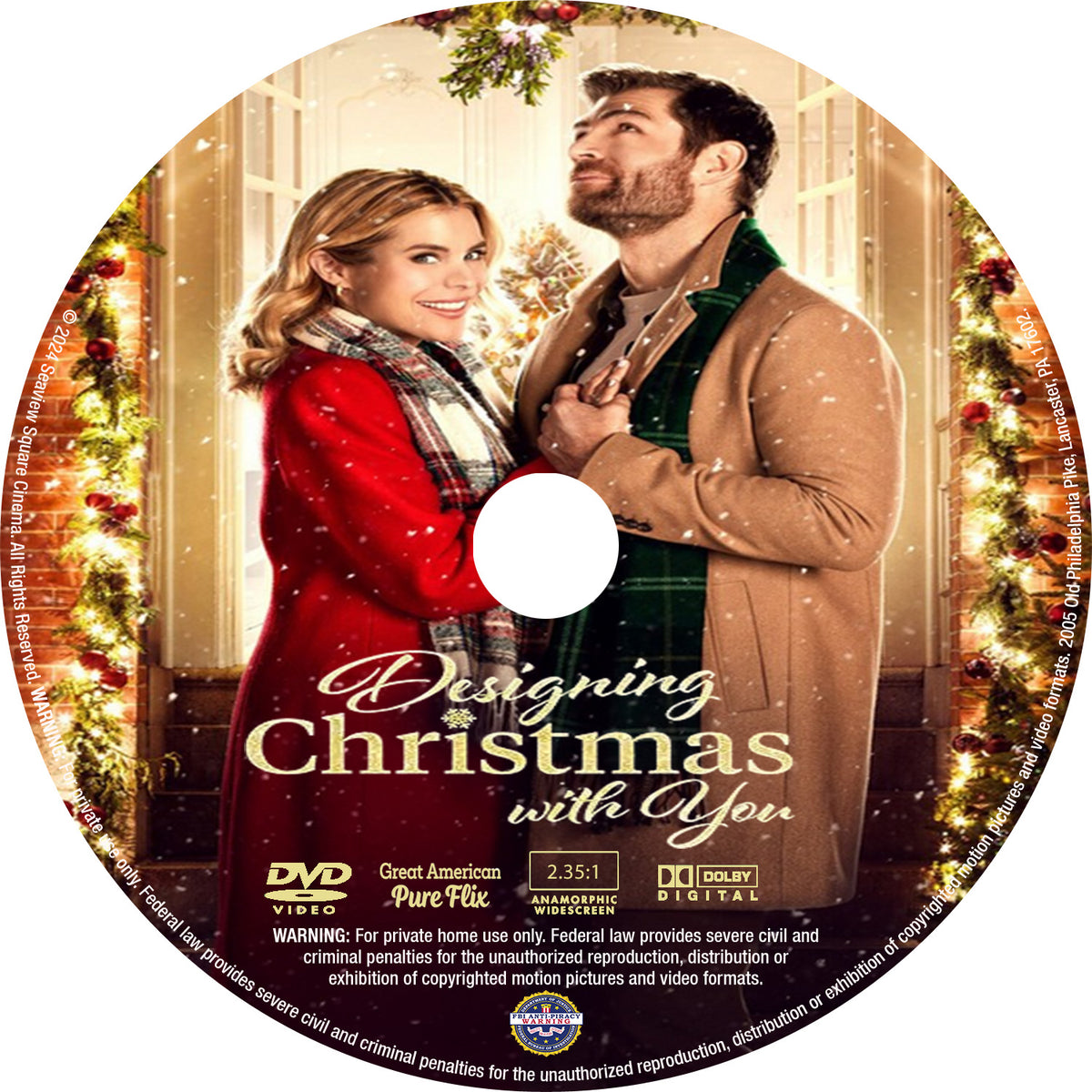 Designing Christmas With You [DVD] [DISC ONLY] [2023] - Seaview Square ...