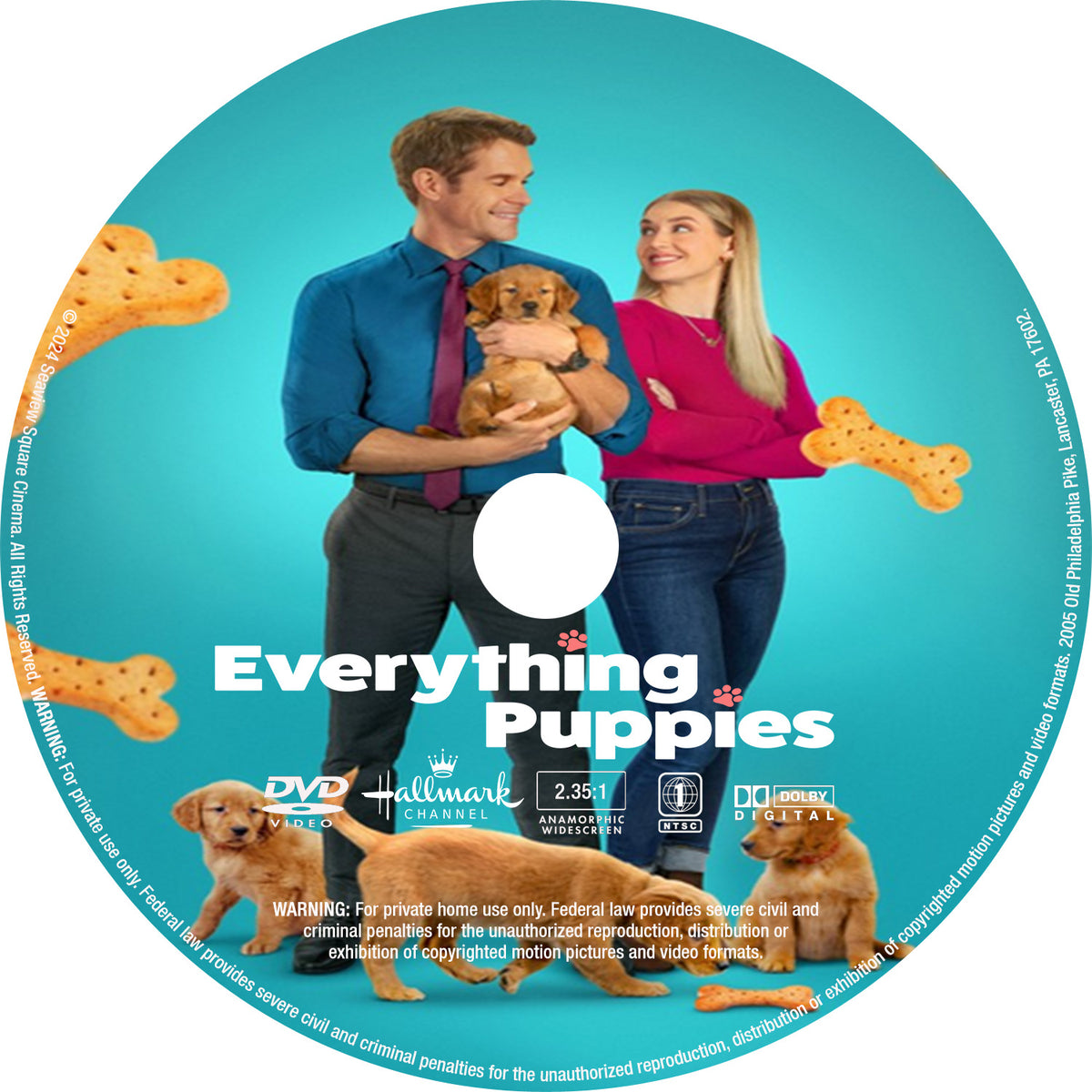 Everything Puppies [DVD] [DISC ONLY] [2024] - Seaview Square Cinema
