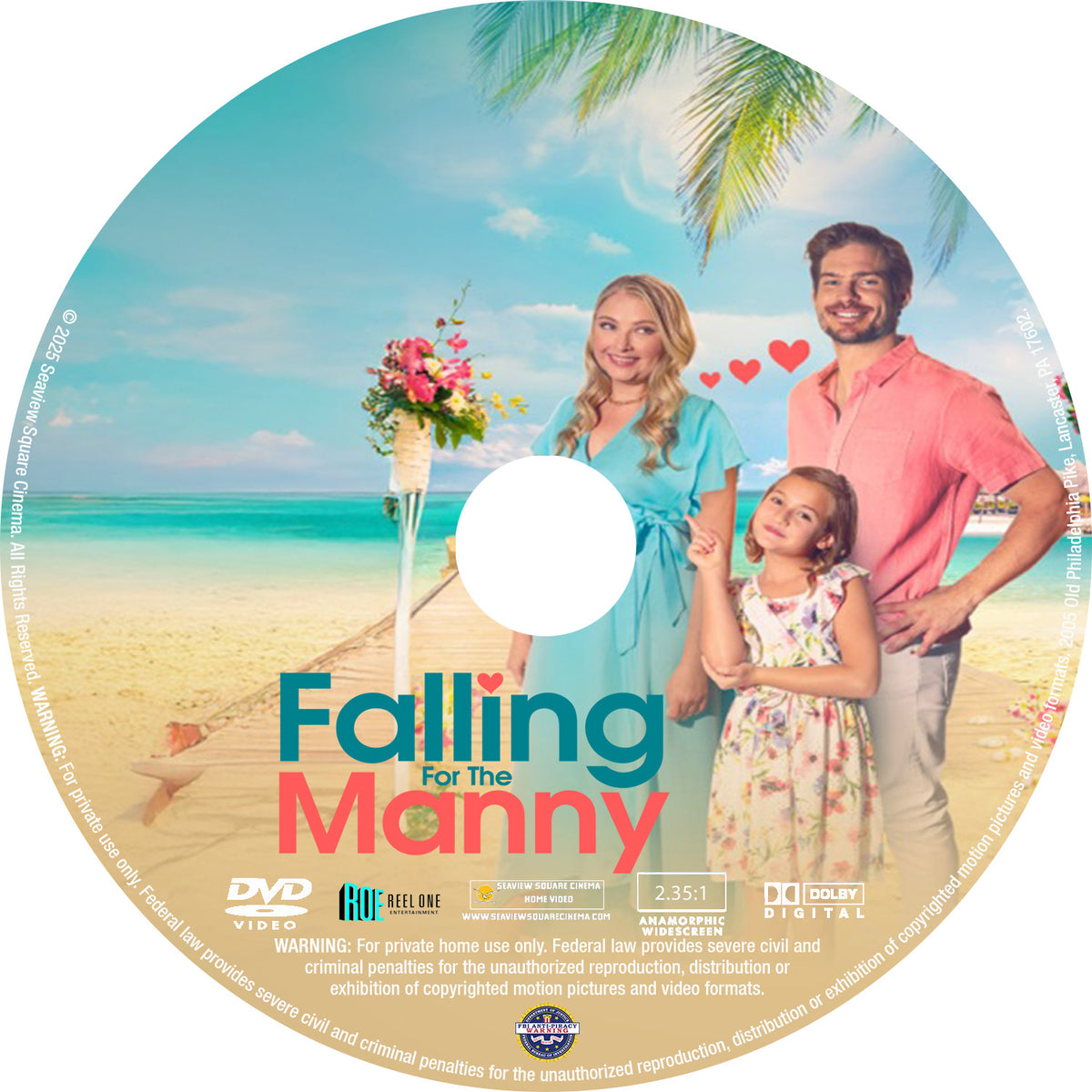 Falling For The Manny [DVD] [DISC ONLY] [2023] - Seaview Square Cinema