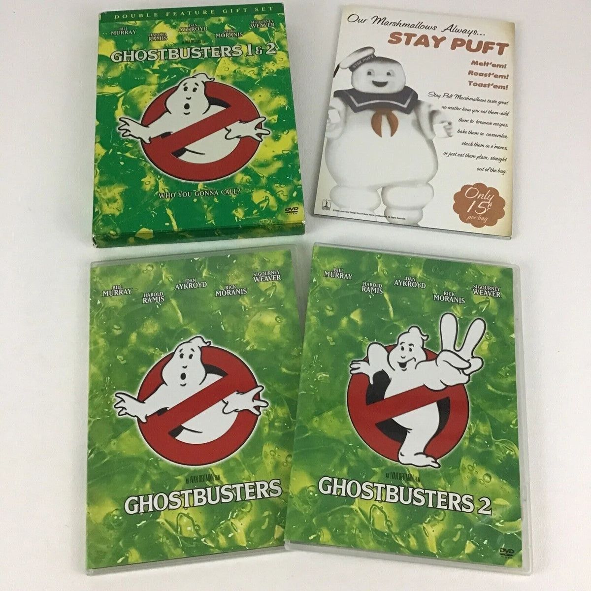 Ghostbusters 1 & 2 Double Feature Gift Set [DVD] [2005] - Seaview ...