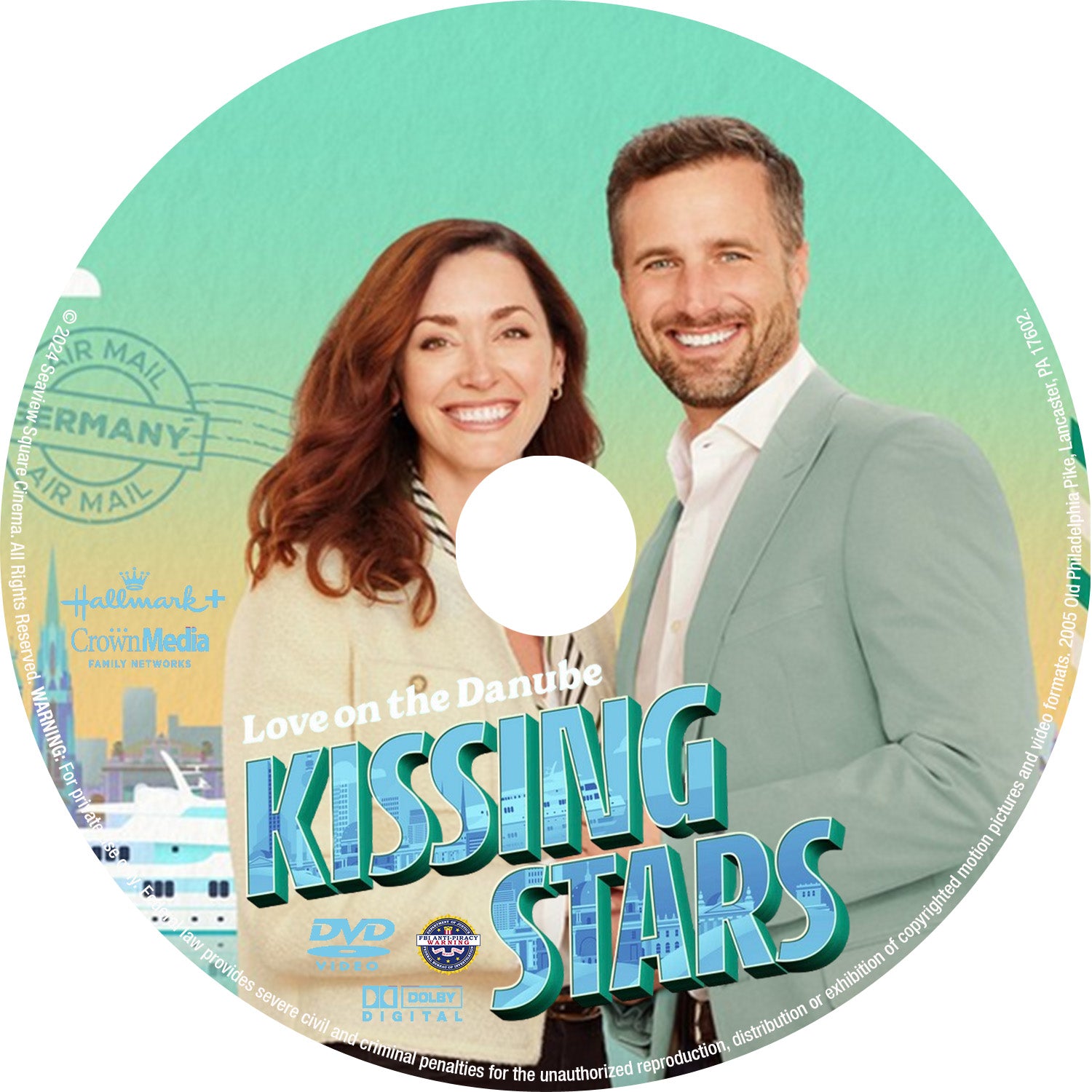 Love On The Danube: Kissing Stars [DVD] [DISC ONLY] [2024] - Seaview ...