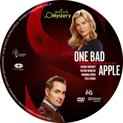 One Bad Apple: A Hannah Swensen Mystery [DVD] [DISC ONLY] [2024 ...