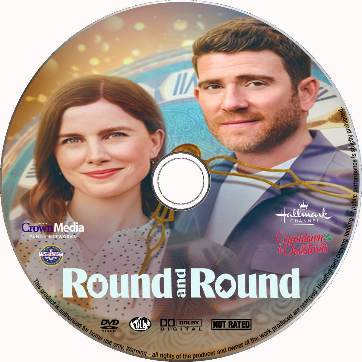 Round And Round [DVD] [DISC ONLY] [2023] - Seaview Square Cinema