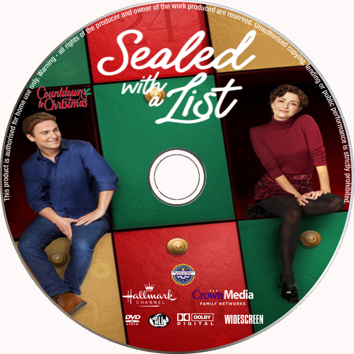 Sealed With A List [DVD] [DISC ONLY] [2023] - Seaview Square Cinema