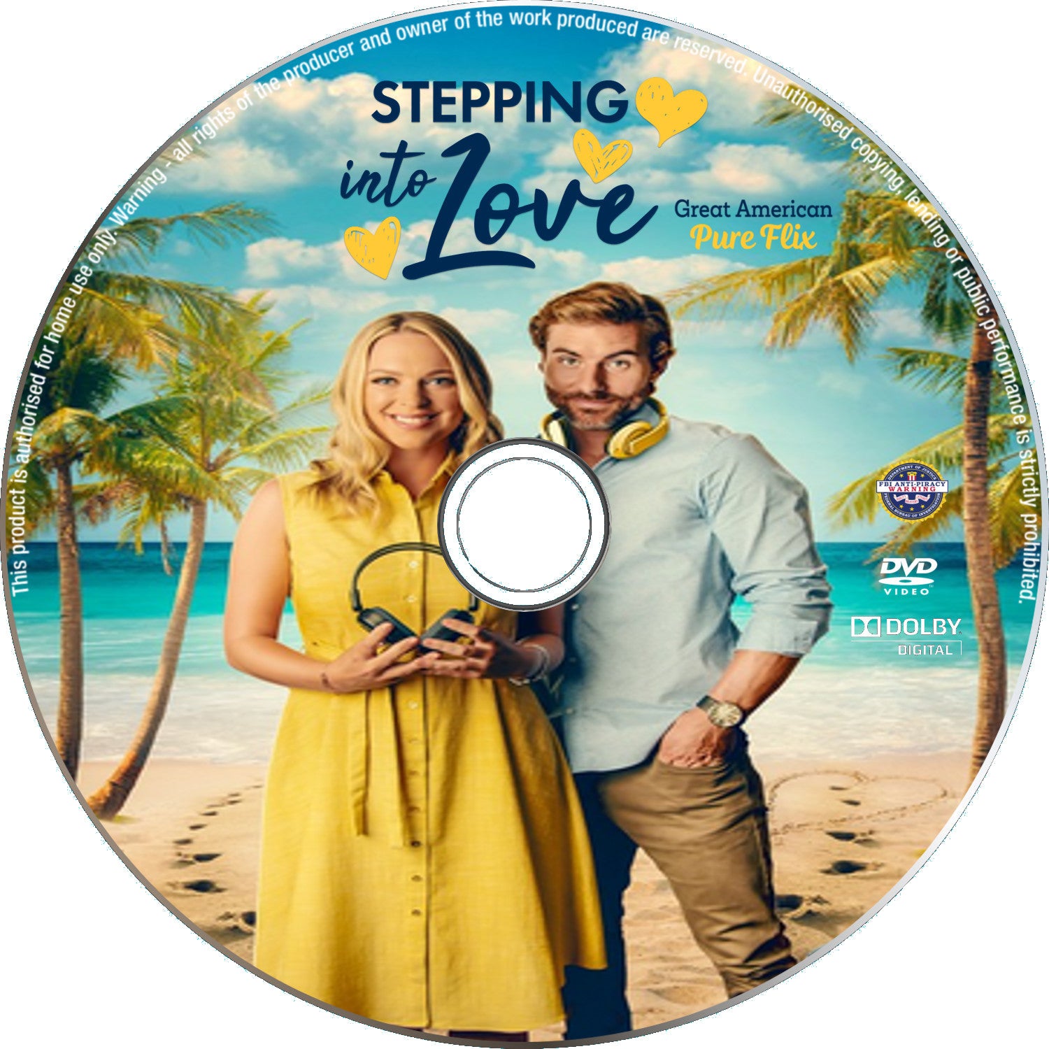 Steppin Into Love [DVD] [DISC ONLY] [2023] - Seaview Square Cinema