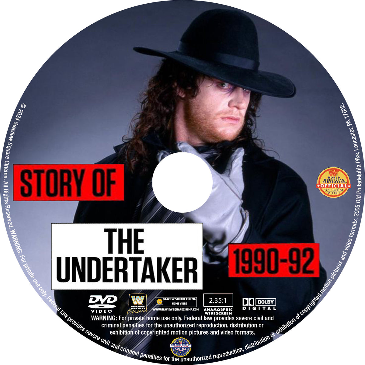 Story Of The Undertaker: The Mortician Years (1990-92) [DVD] [DISC ONLY ...