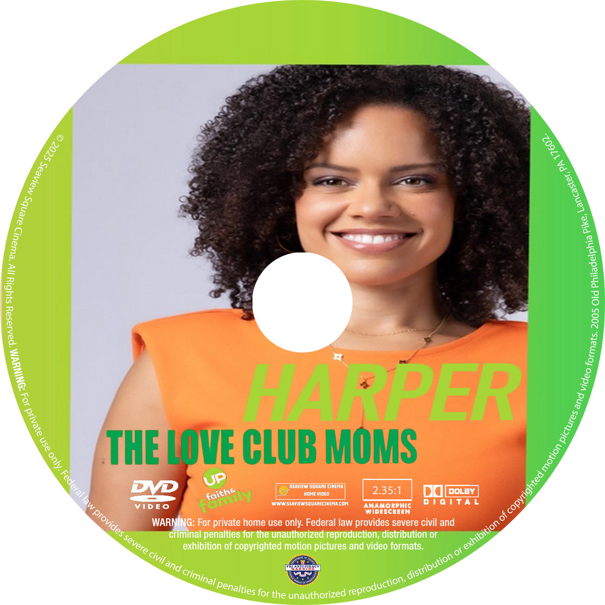 The Love Club Moms: Harper [DVD] [DISC ONLY] [2025] - Seaview Square Cinema