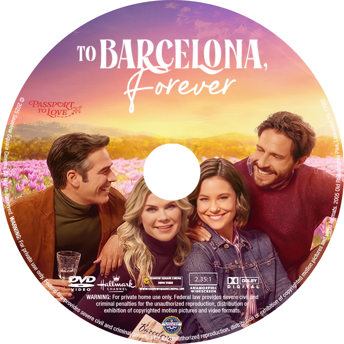 To Barcelona, Forever [DVD] [DISC ONLY] [2025] - Seaview Square Cinema
