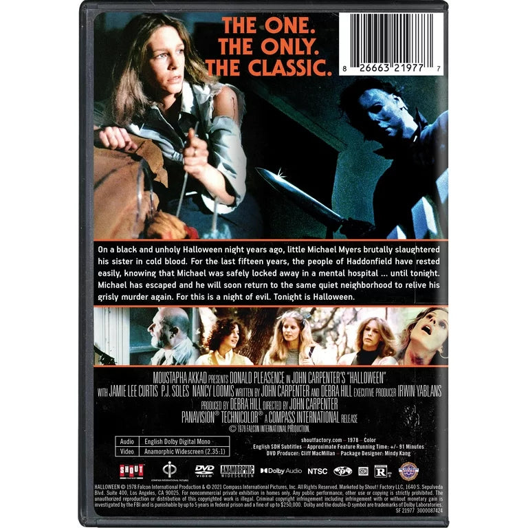 Halloween [DVD] [1978] - Seaview Square Cinema