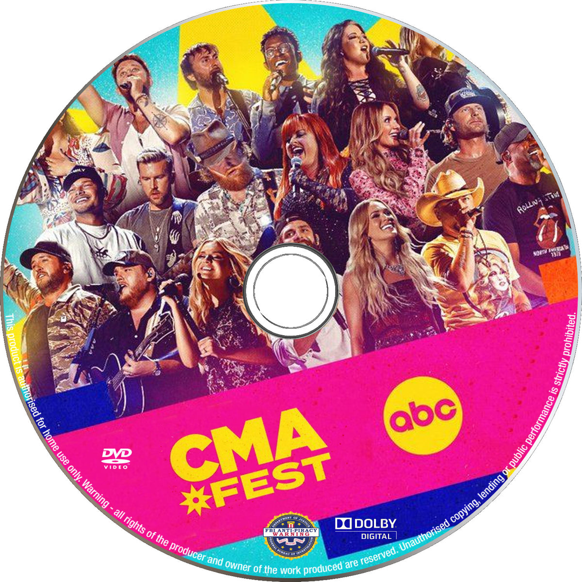 CMA Fest [DVD] [DISC ONLY] [2022] - Seaview Square Cinema